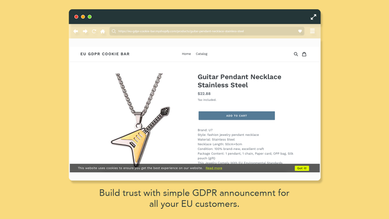 GDPR Cookie Bar | Shopify中文站长网 GDPR Cookie Bar | Shopify中文站长网